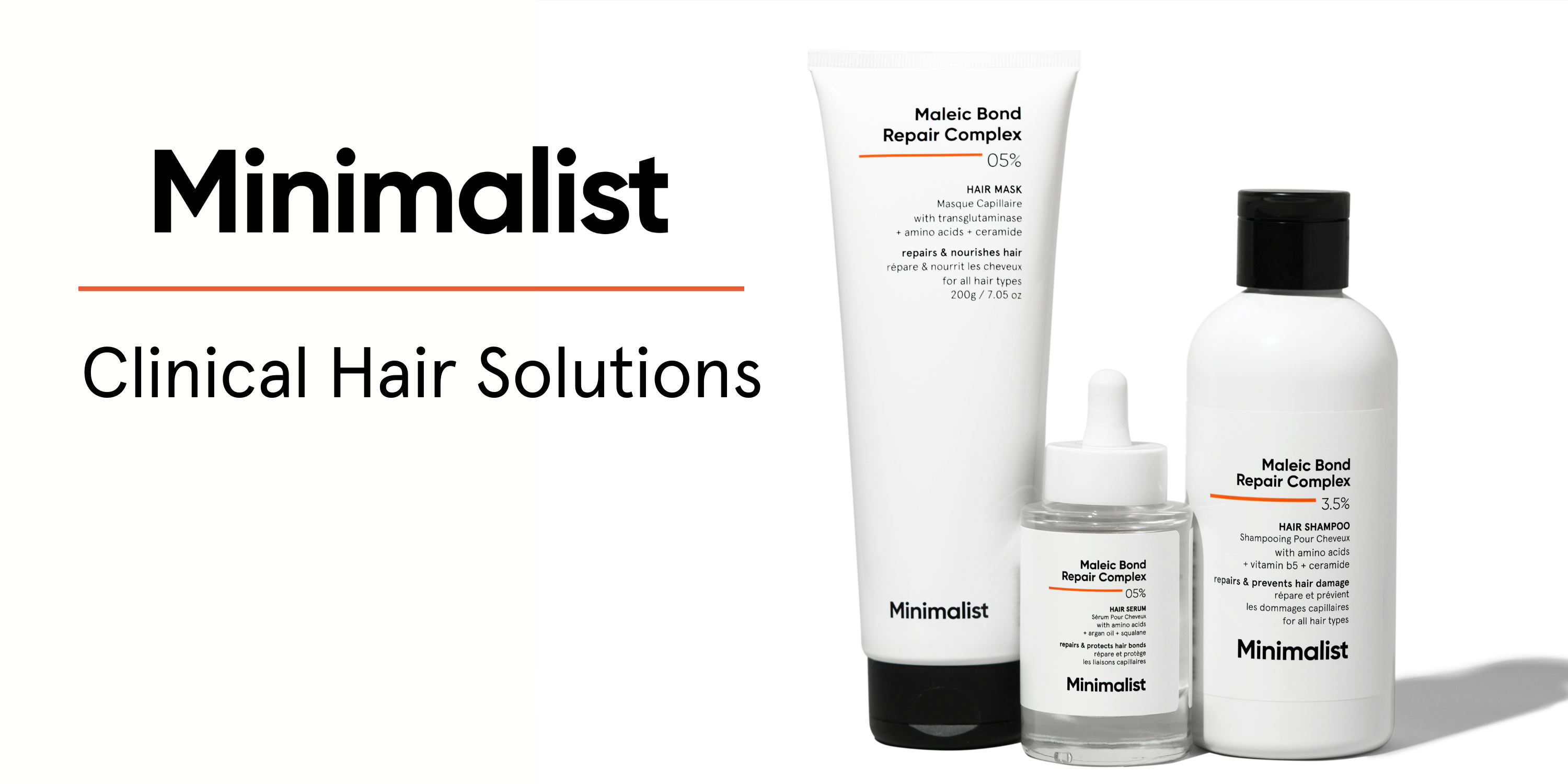 Hair Repair Range – Minimalist