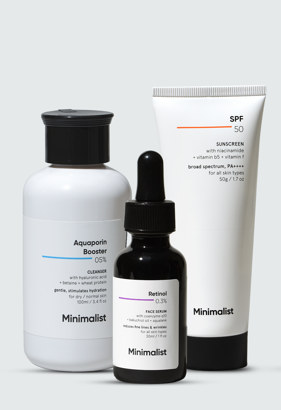 Anti-Aging Skincare Kit - Hydrate, Renew, Protect: Your Daily ...